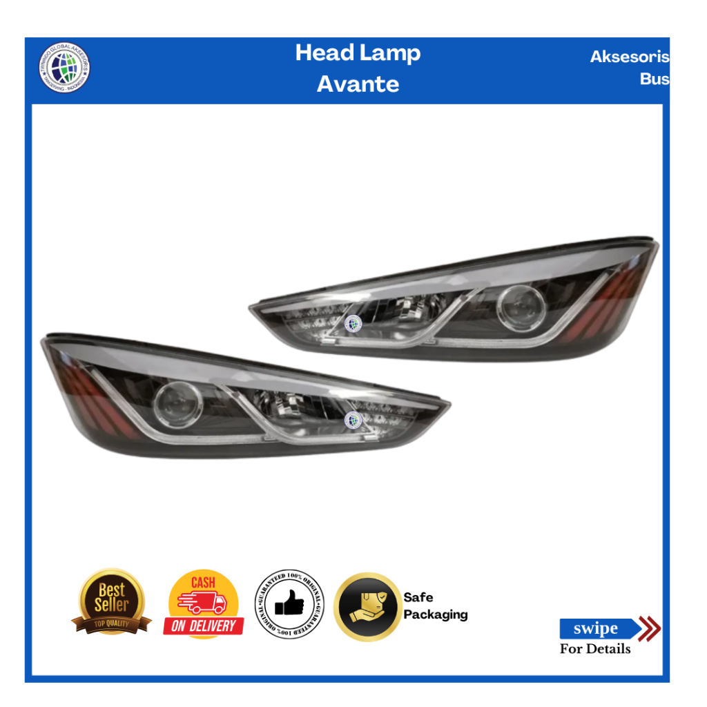 Jual HEAD LAMP BUS AVANTE/LAKSANA SR-1 | Shopee Indonesia