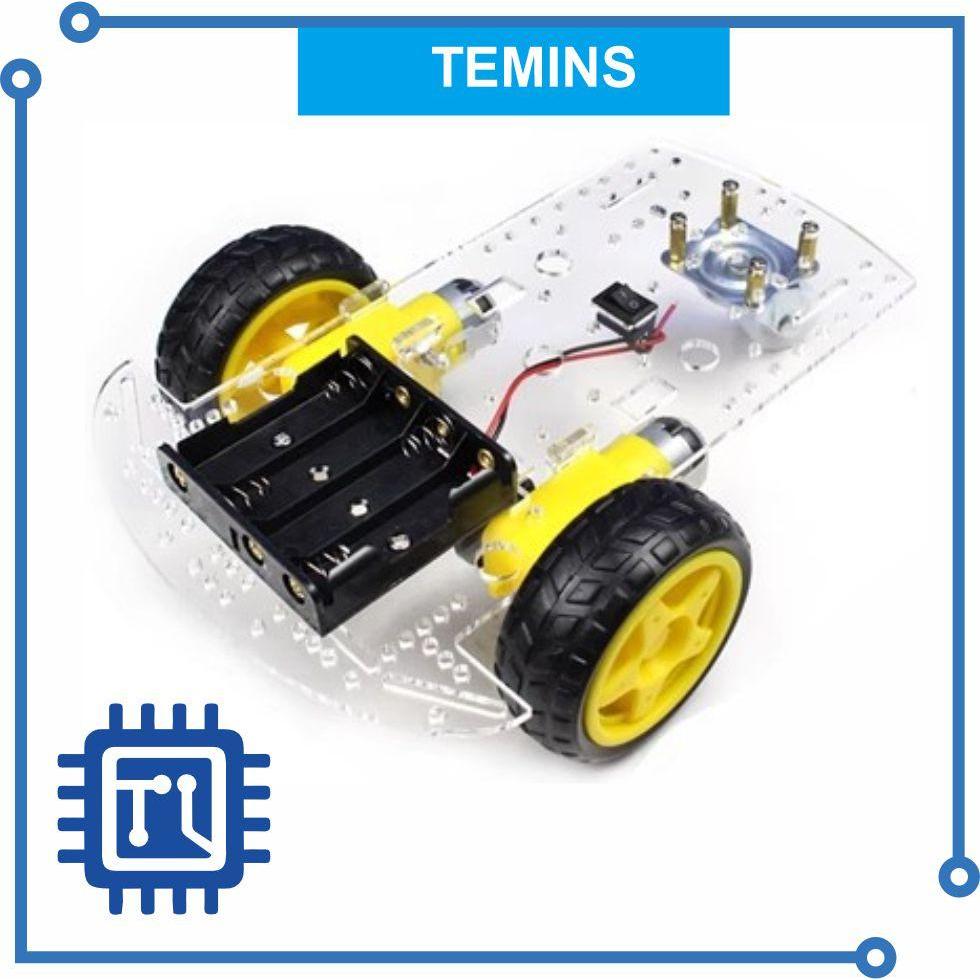 Jual Robot Smart Car Chassis DIY Kit Rangka Mobil Pintar Arduino 2WD ...