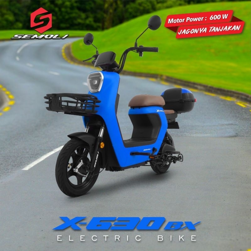Jual Sepeda Listrik Exotic Varian Terbaru, Semoli X630 BX Motor 600 ...