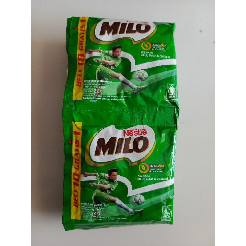 Jual MILO ACTIV GO SACHET (10+1) | Shopee Indonesia