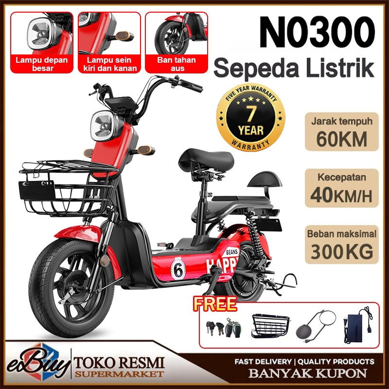 Jual e-Buy - Sepeda Motor Listrik Wanita yang Trendi dan Ringan 55 KM/H ...