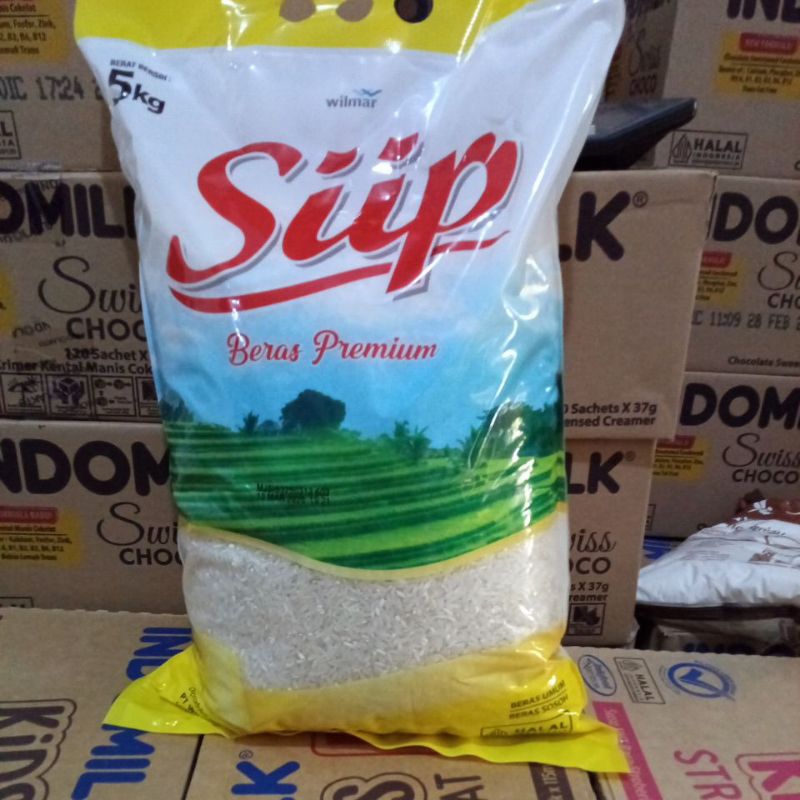 Jual Beras Sip kemasan 5 kg 1 pcs | Shopee Indonesia