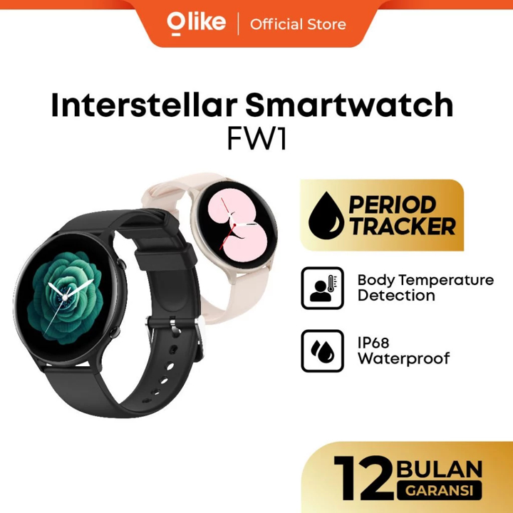 Jual OLIKE SMARTWATCH CUSTOM WATCH FACE TOUCH WATERPROOF HEALTH SPORT ...