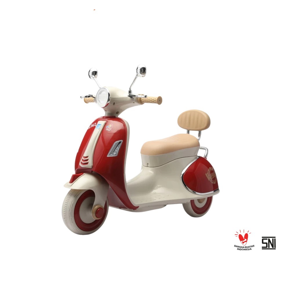 Jual Motor Aki Anak Besar PMB Nuwa Nw201 Mainan Motor Anak//Motor ...