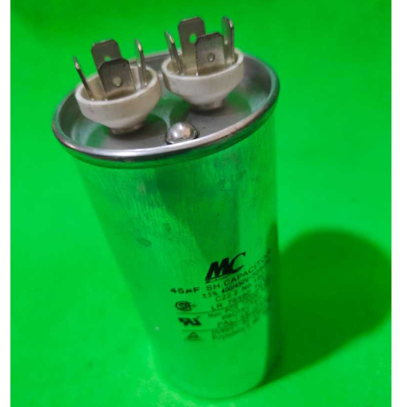Jual Kapasitor merk MC ukuran 45 mikro | Shopee Indonesia