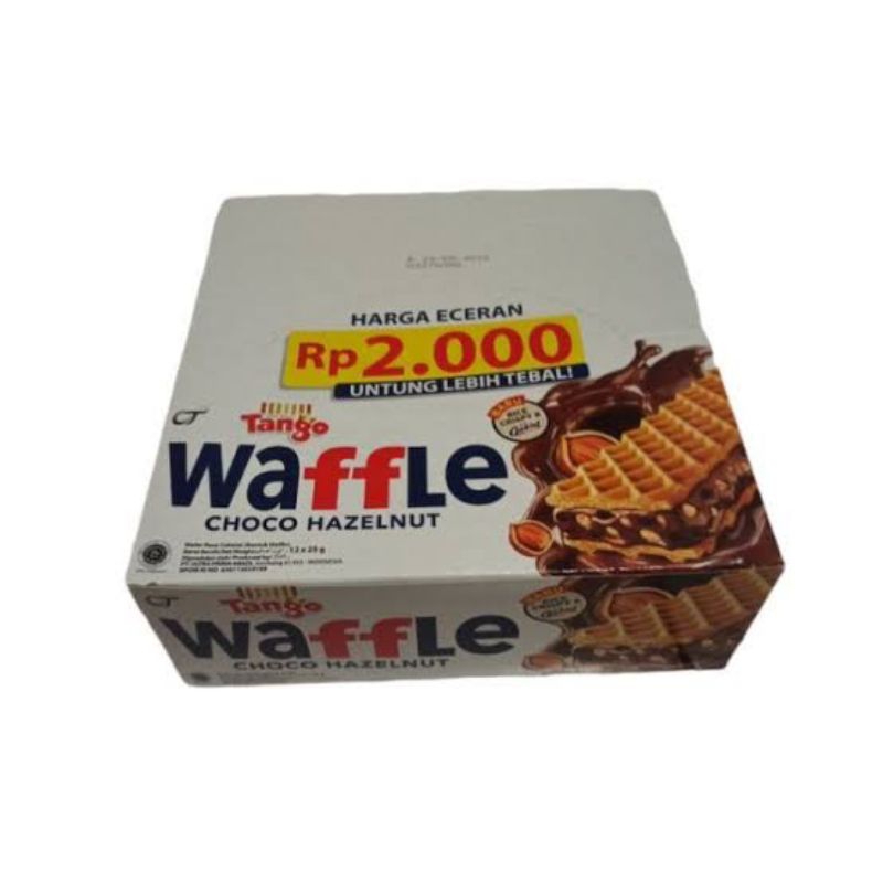Jual Tango Waffle Choco Hazelnut 25g 1 Box (Isi 12) | Shopee Indonesia
