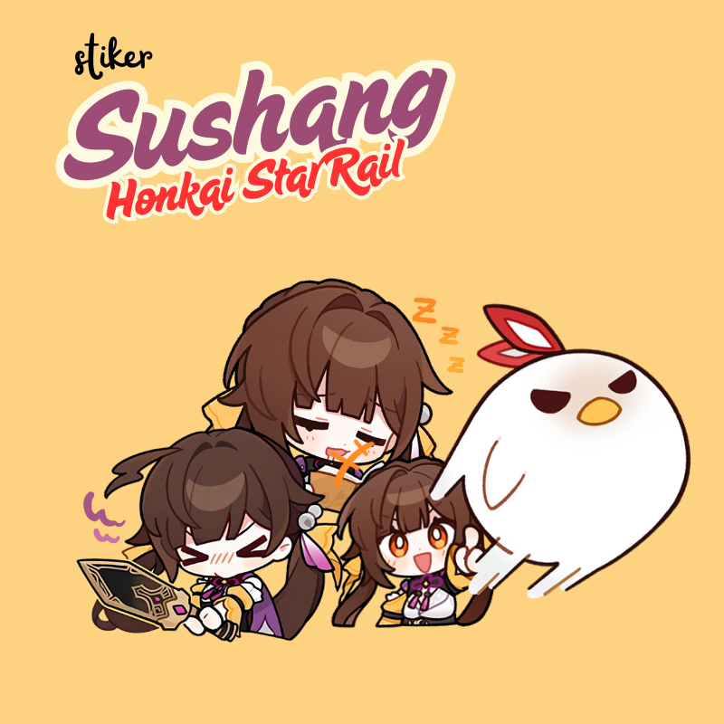 Jual STIKER SUSHANG HSR | STICKER SUSHANG HONKAI STAR RAIL 7 CM VINYL ...