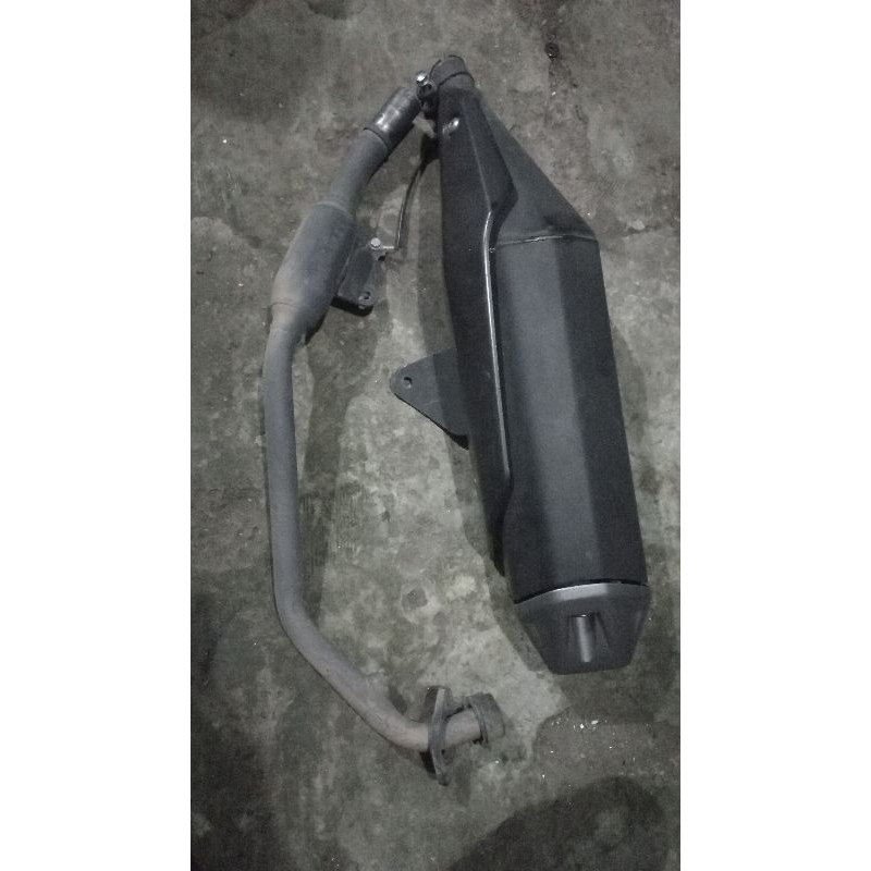Jual knalpot cbx 150R original full set | Shopee Indonesia