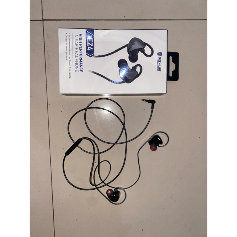 Jual Rexus Earphone EZ4 (second) | Shopee Indonesia