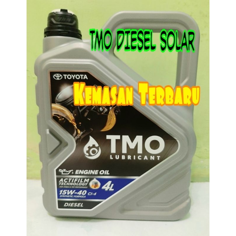 Jual TMO Oli MESIN DIESEL Synthetic Formula SAE 15W-40 API CL4 kemasan ...