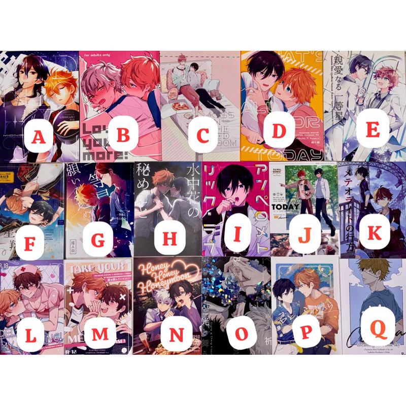 Jual R18+ Jual doujinshi yaoi BL Ensemble Stars Subaru Akehoshi dan ...
