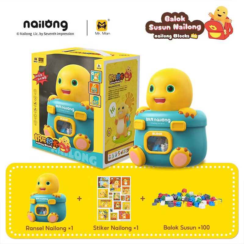 Jual MAINAN NAILONG BALOK SUSUN / NAILONG DIY / NAILONG JUMBO | Shopee ...