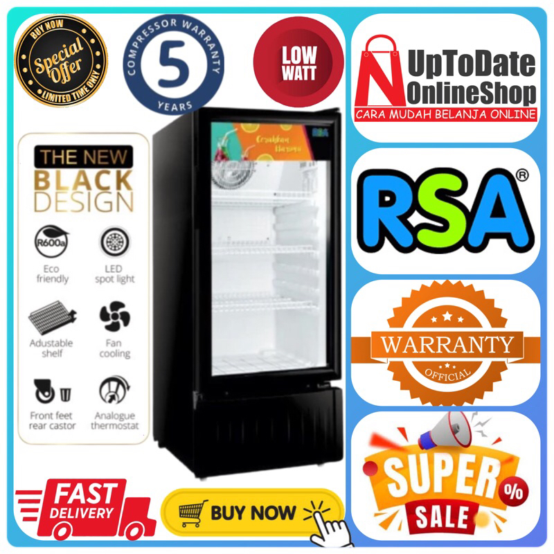 Jual SHOWCASE / LEMARI PENDINGIN RSA AGATE200 AGATE 200 AGATE-200 SUPER ...