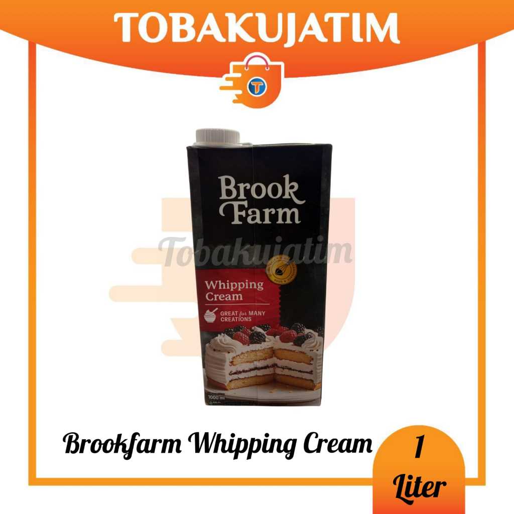 Jual (INSTANT) BROOKFARM whipping cream 1 Liter | Shopee Indonesia