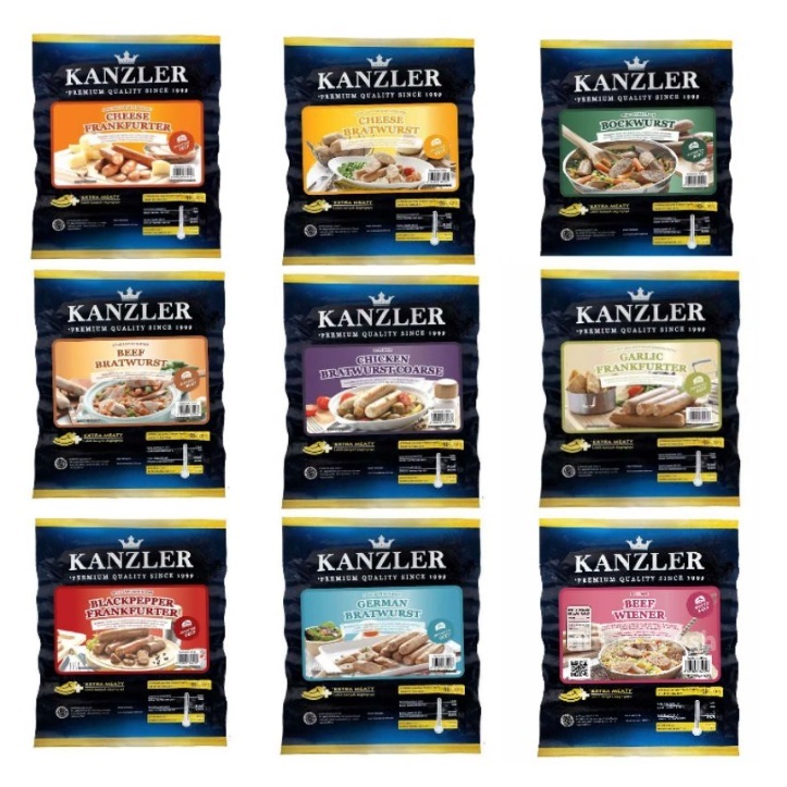 Jual KANZLER Sosis Kanzler All Varian | Shopee Indonesia