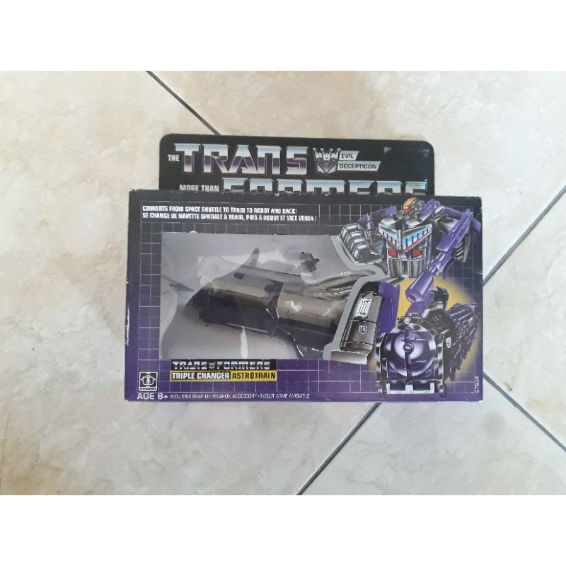 Jual hasbro transformers astro train g1 reissue | Shopee Indonesia