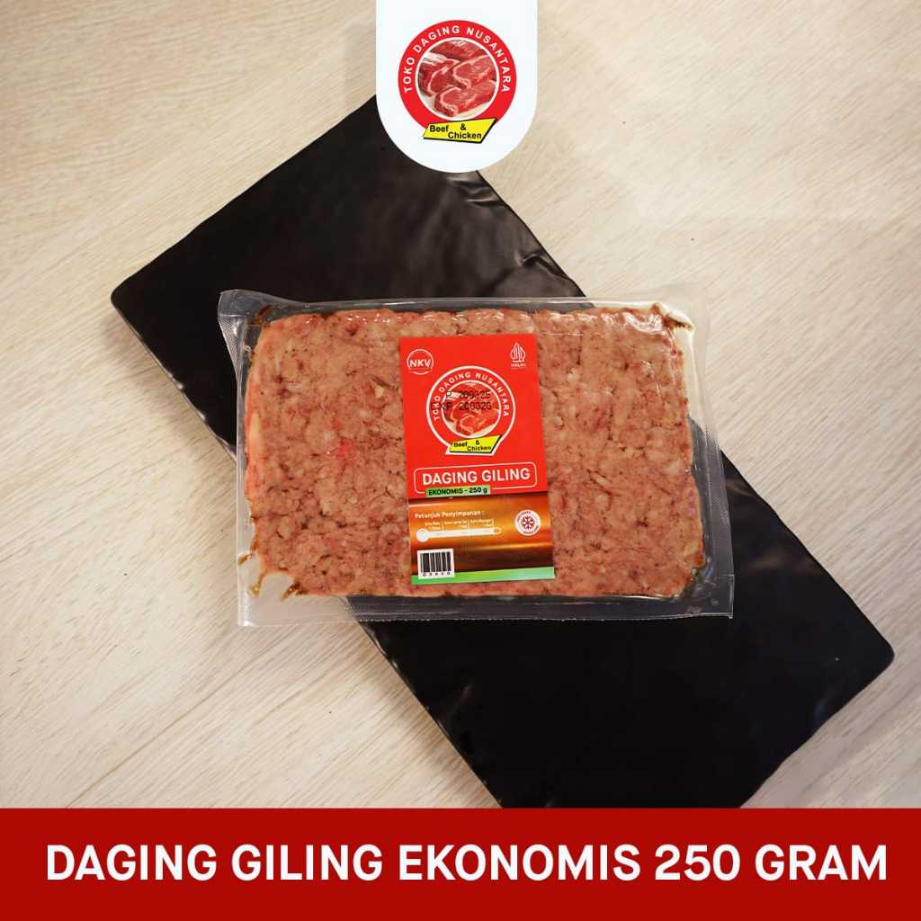 Jual DAGING GILING EKONOMIS 60 CL 250GR | Shopee Indonesia