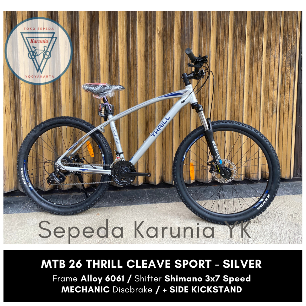 Jual Sepeda MTB 26 inch THRILL Cleave Tipe Sport Edisi Terbaru 2025 ...