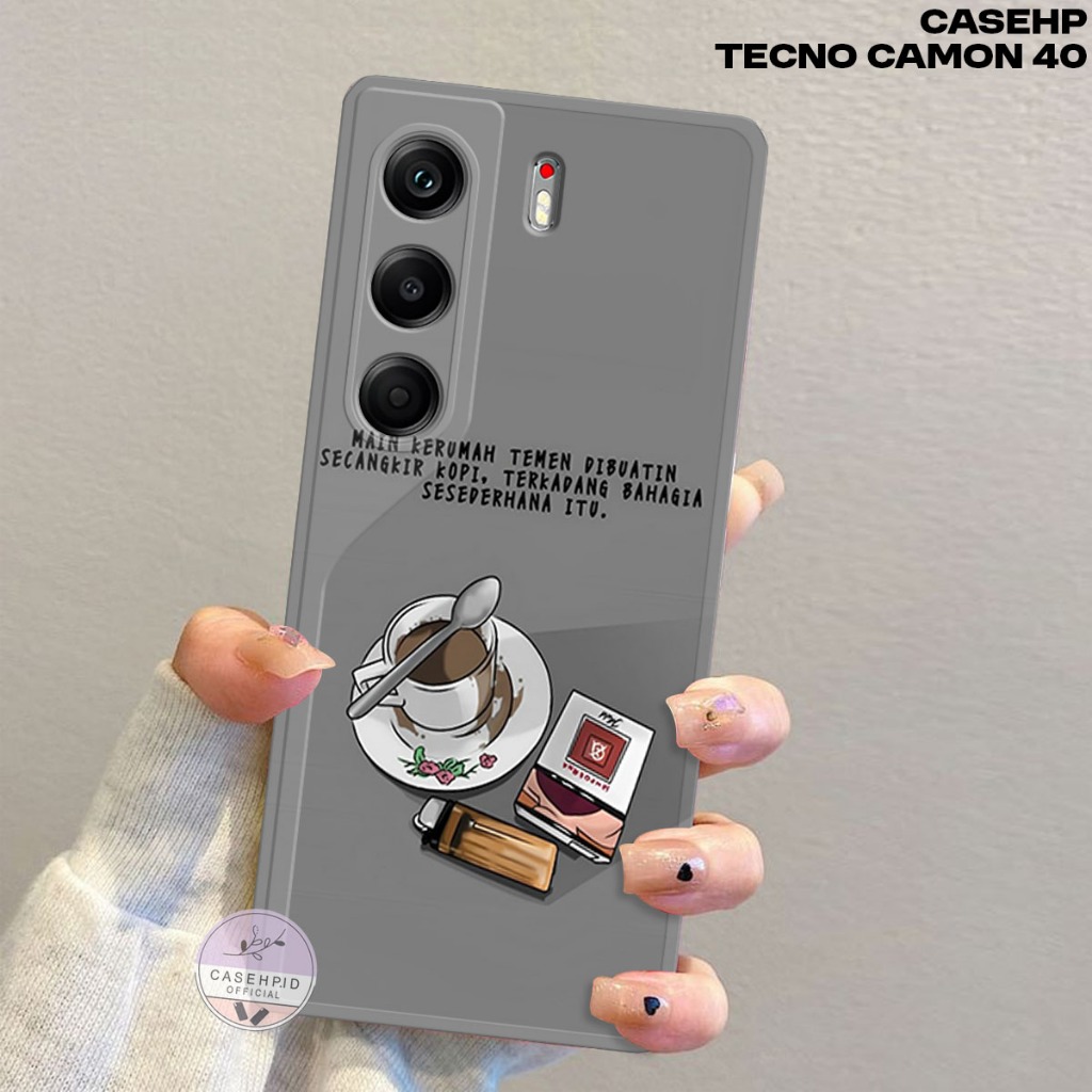 Jual Case Tecno Camon 40 Softcase Silikon Procamera Case Fashion Casing Tpu Case Kekinian Casehp