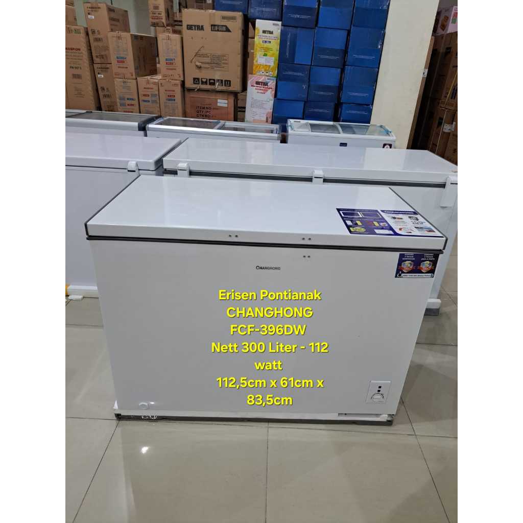 Jual CHANGHONG CHEST FREEZER FCF-396DW 330 Liter - Low Watt (112Watt ...