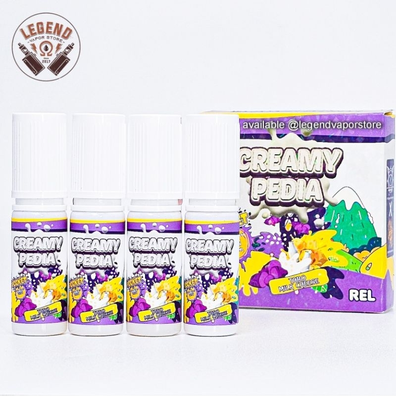 Jual SALT NIC - LIQUID CREAMY PEDIA POCKET TARO MILK CHEESE 15ML X 4 ...