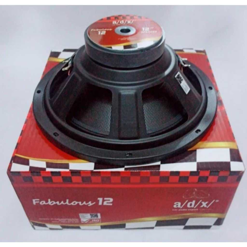 Jual Subwoofer ADX Fabulous 12 Inch New - Double Voice Coil | Shopee ...
