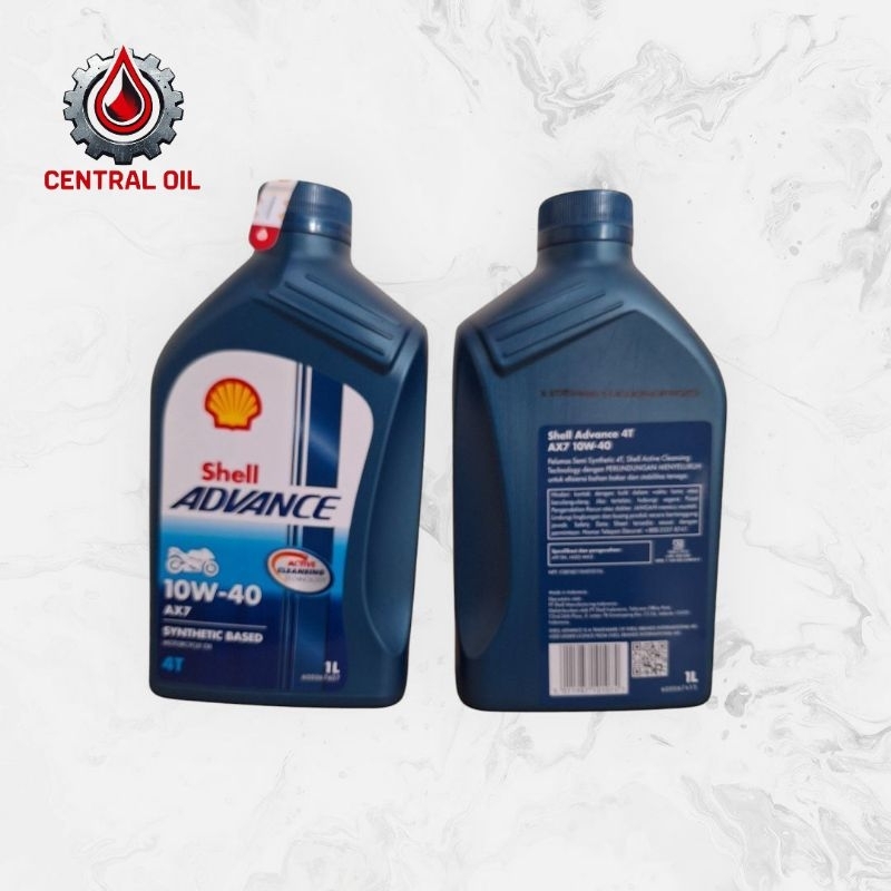 Jual Oli Shell Advance AX7 4T 10W-40 1L (1 Botol) | Shopee Indonesia