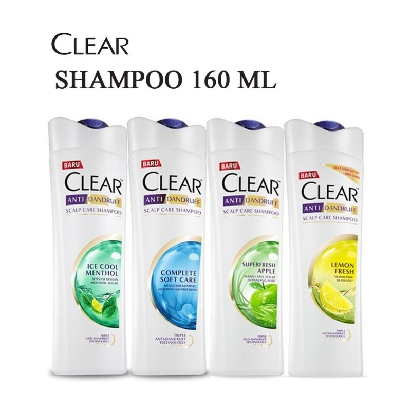 Jual Clear Sampo Botol 160ml | Shopee Indonesia
