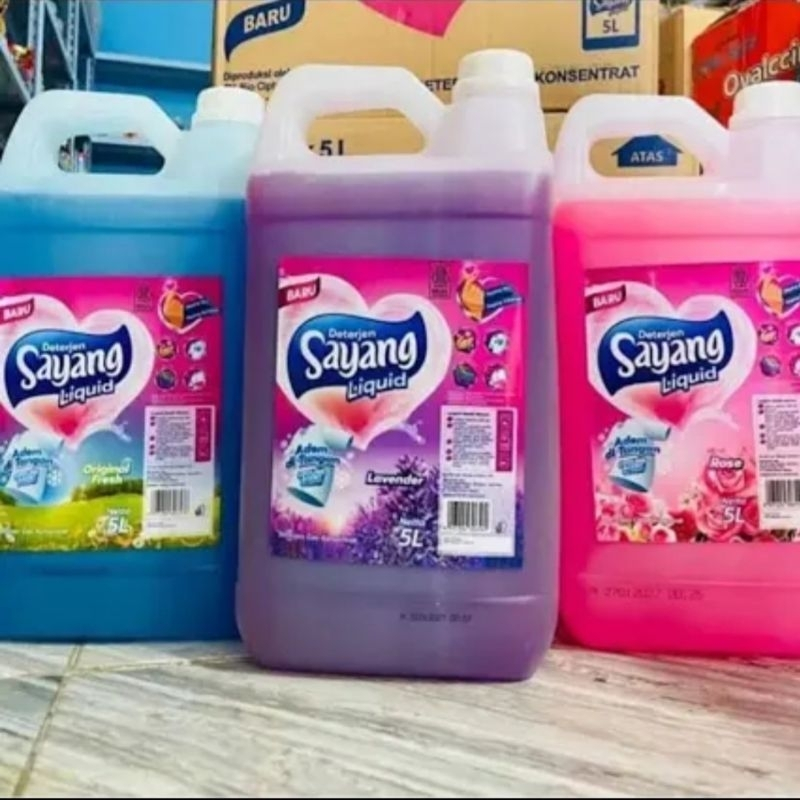 Jual Deterjen Liquid // Sayang // Termurah & Terpercaya | Shopee Indonesia