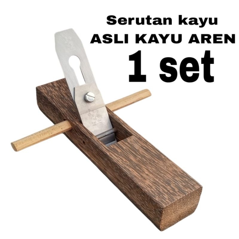 Jual SERUTAN KAYU MANUAL kayu aren panjang 25cm (1set) | Shopee Indonesia