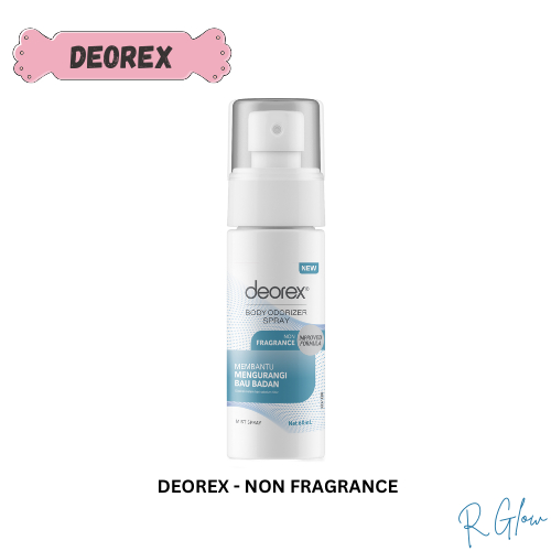 Jual Rglow - DEOREX BODY ODORIZER 60ML - NON FRAGRANCE READY STOCK ...