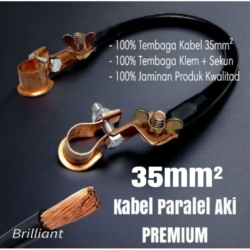 Jual Kabel Seri Paralel Accu Aki - PREMIUM | Shopee Indonesia