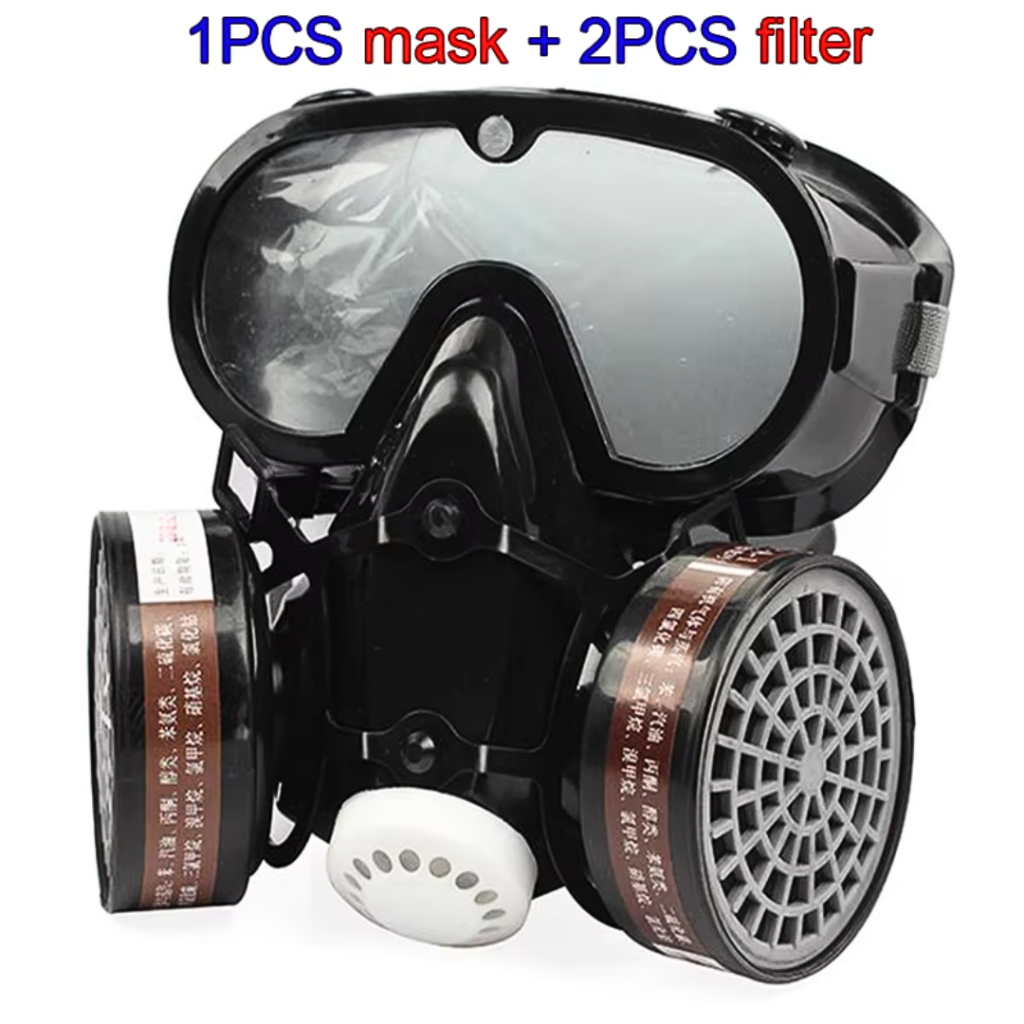 Jual MALL TaffGUARD Masker Gas Respirator Full Face Beracun kimia debu ...