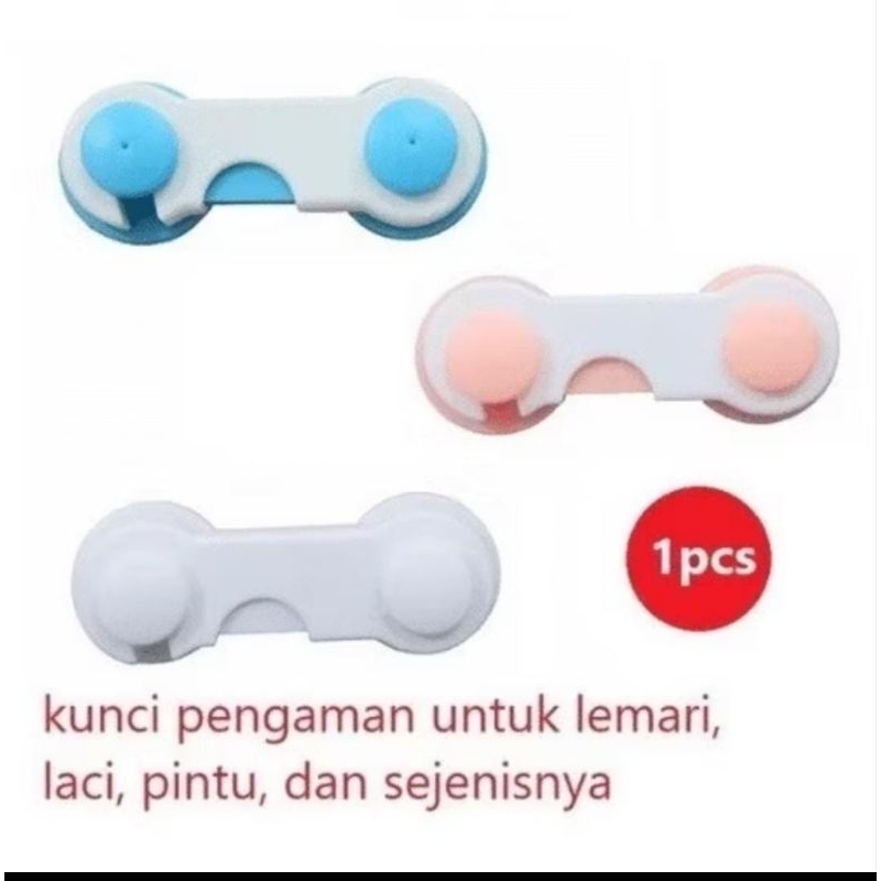 Jual 3M adhesive pengaman pintu lemari universal penahanan pintu lemari ...