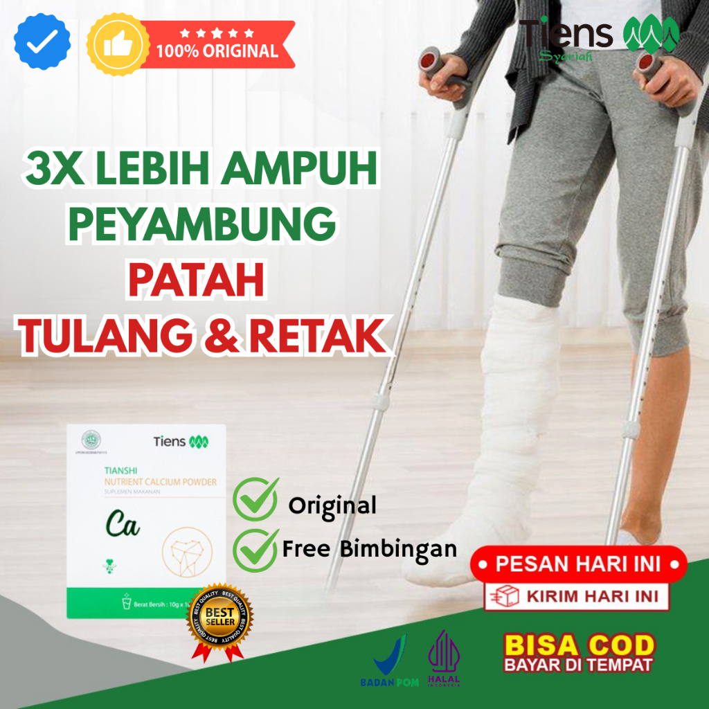 Jual Susu Tiens Untuk Patah Tulang Tianshi Nutrient Super High Calcium ...