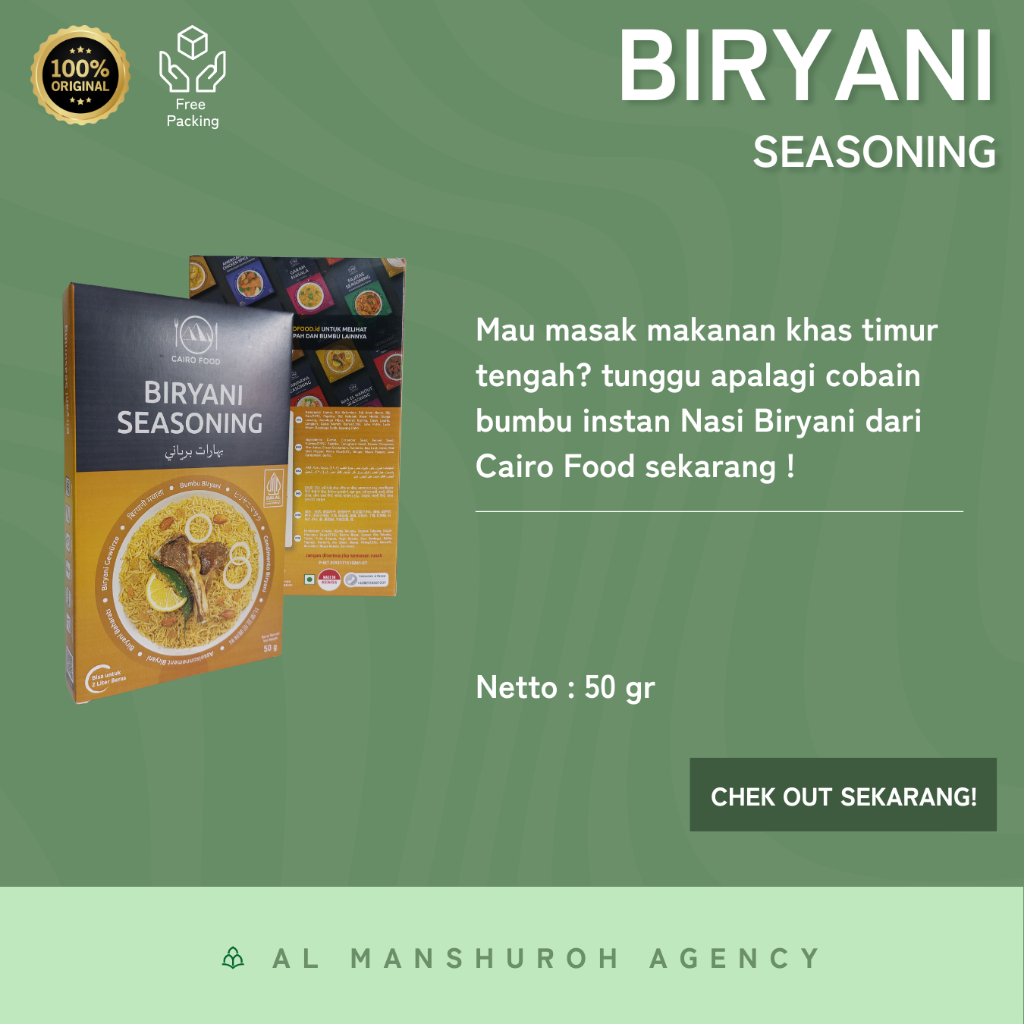 Jual Bumbu Instan Nasi Biryani - Khas Timur Tengah | Shopee Indonesia