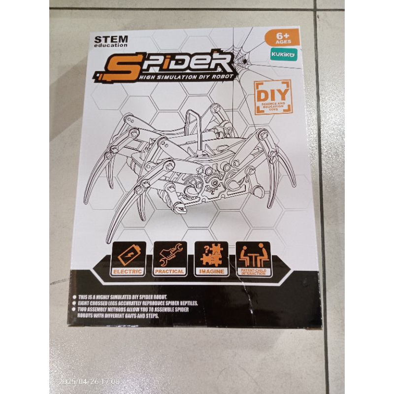 Jual KUKIKO SPIDER HIGH SIMULATOR DIY ROBOT | Shopee Indonesia