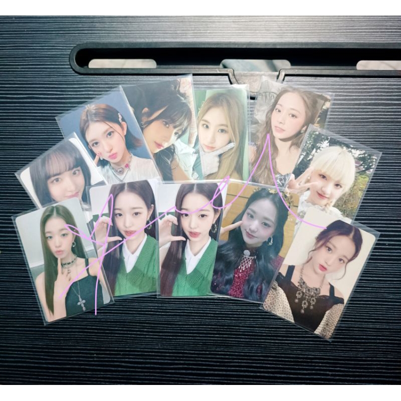 Jual (READY) PHOTOCARD WONYOUNG WONY WONYO IZONE IVE JOY BOBOAN RED ...