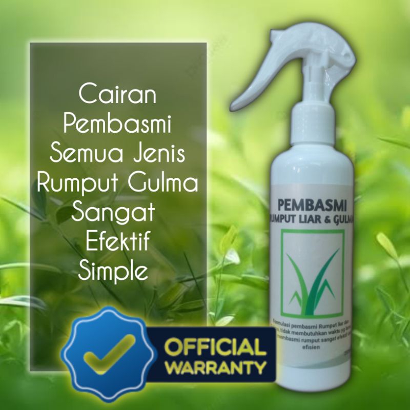 Jual Cairan obat pembasmi rumput dan gulma, herbisida anti rumpu sangat ...