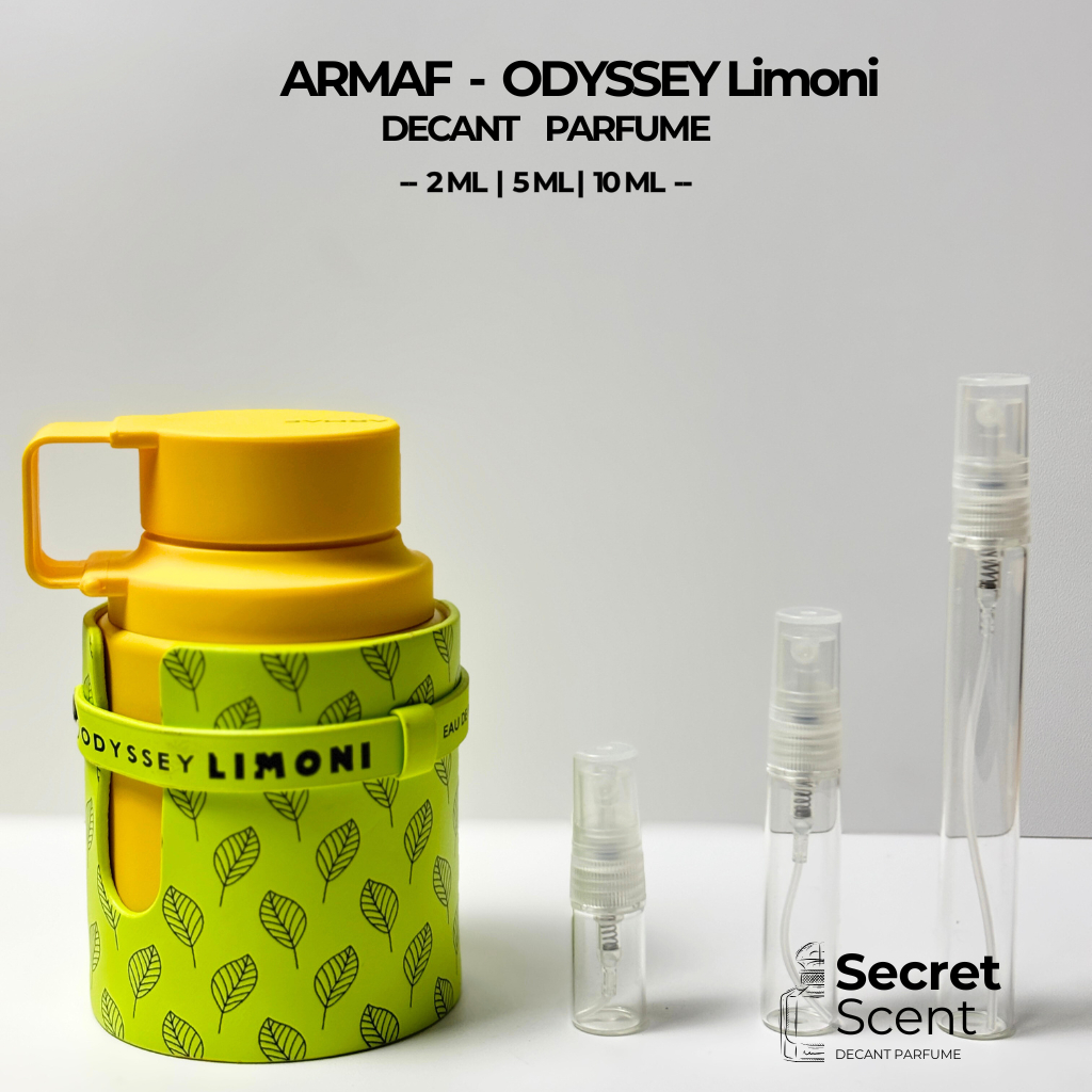 Jual ARMAF - Odyssey Limoni Decant Parfume ( 2,5,10 ML ) | Shopee Indonesia
