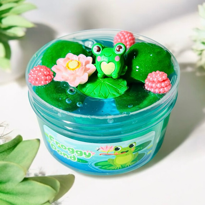 Jual ZENIN Froggy Pond Slime | Shopee Indonesia
