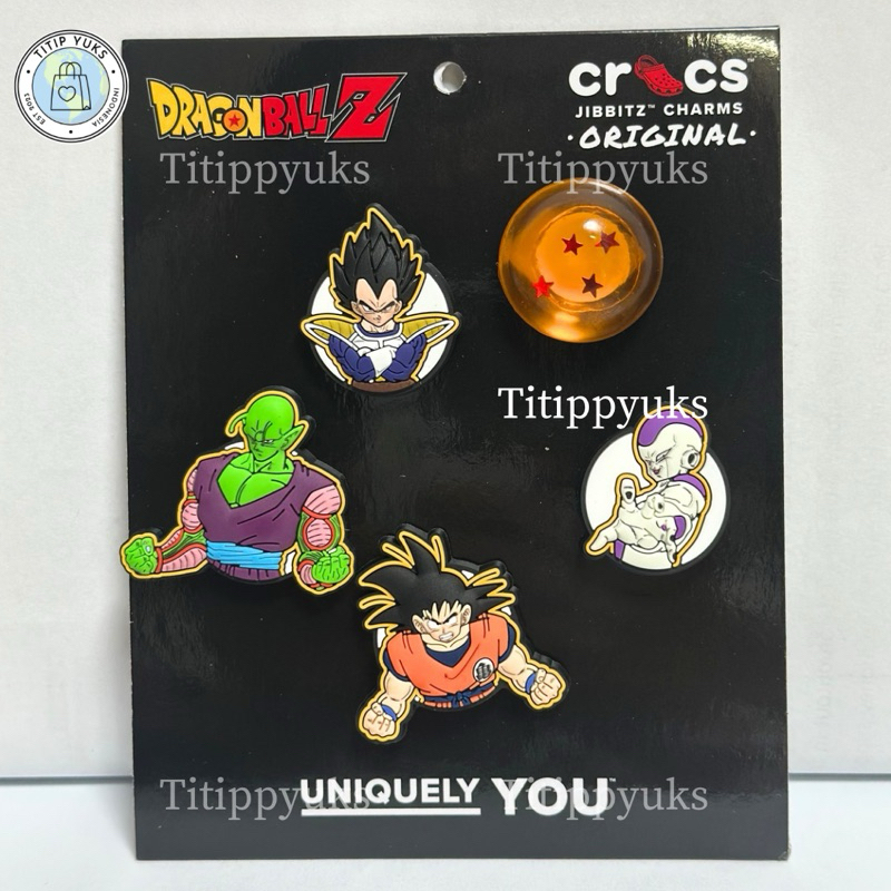 Jual Crocs Dragon Ball Z 5 Pack Jibbitz | Shopee Indonesia