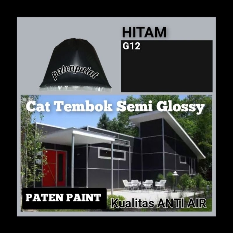 Jual cat tembok hitam glossy cat tembok berminyak cat tembok anti air ...