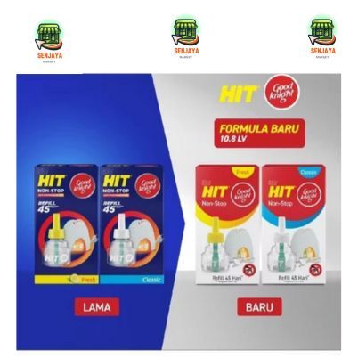 Jual HIT Good Knight Refill Anti Nyamuk Elektrik Non Stop 35ml - Tahan ...