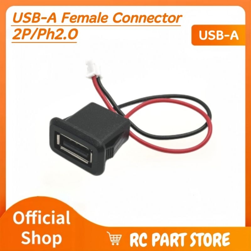 Jual Port USB 2.0 Female Jack USB Female USB Charging Port | Shopee ...