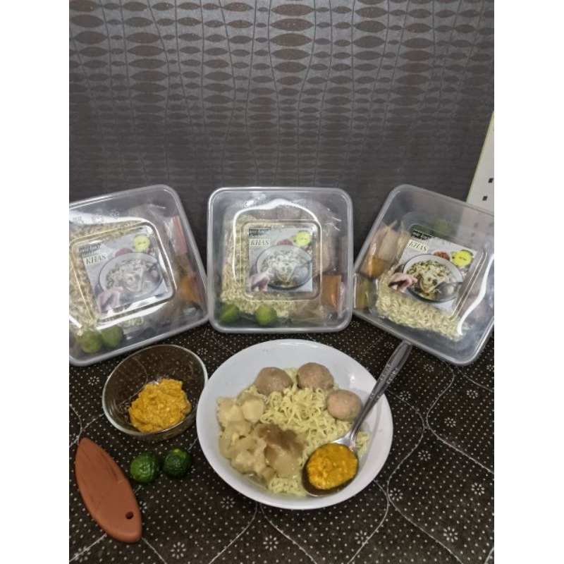 Jual Mie kocok instan kikil baso kaki sapi Khas Bandung | Shopee Indonesia