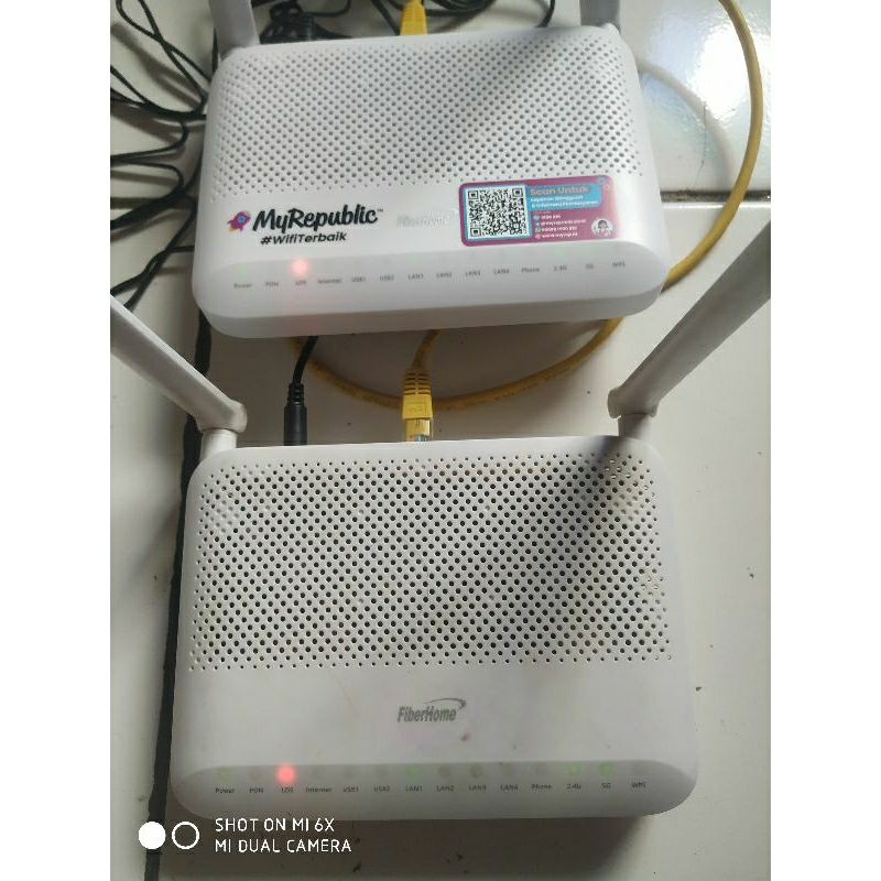 Jual Router FIBERHOME DUAL-BAND HG6145D2 ex MyRepublik port biru tanpa ...