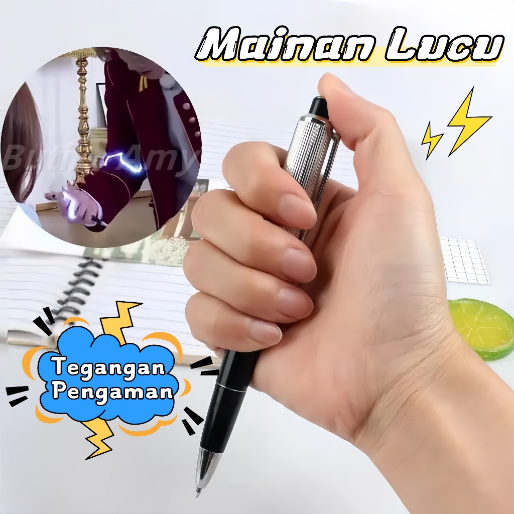 Jual Mainan Prank April Mop/Premium Mainan Prank Setrum/ Pena Palsu ...