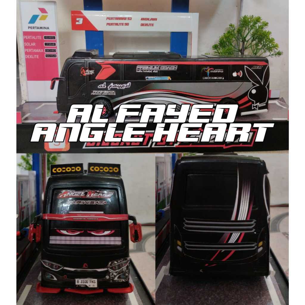 Jual BUS BASURI ANGLE HEART PO AL FAYED | Shopee Indonesia
