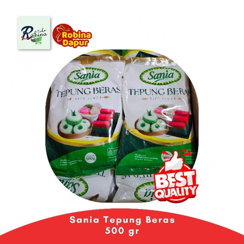 Jual Sania Tepung Beras Rice Flour 500 gr | Shopee Indonesia